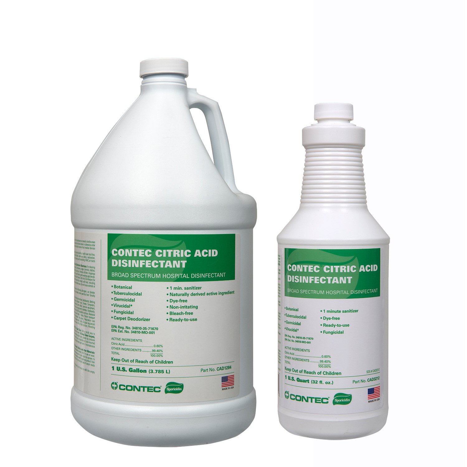 Contec® Citric Acid Disinfectant | Powerful | Contec Pro